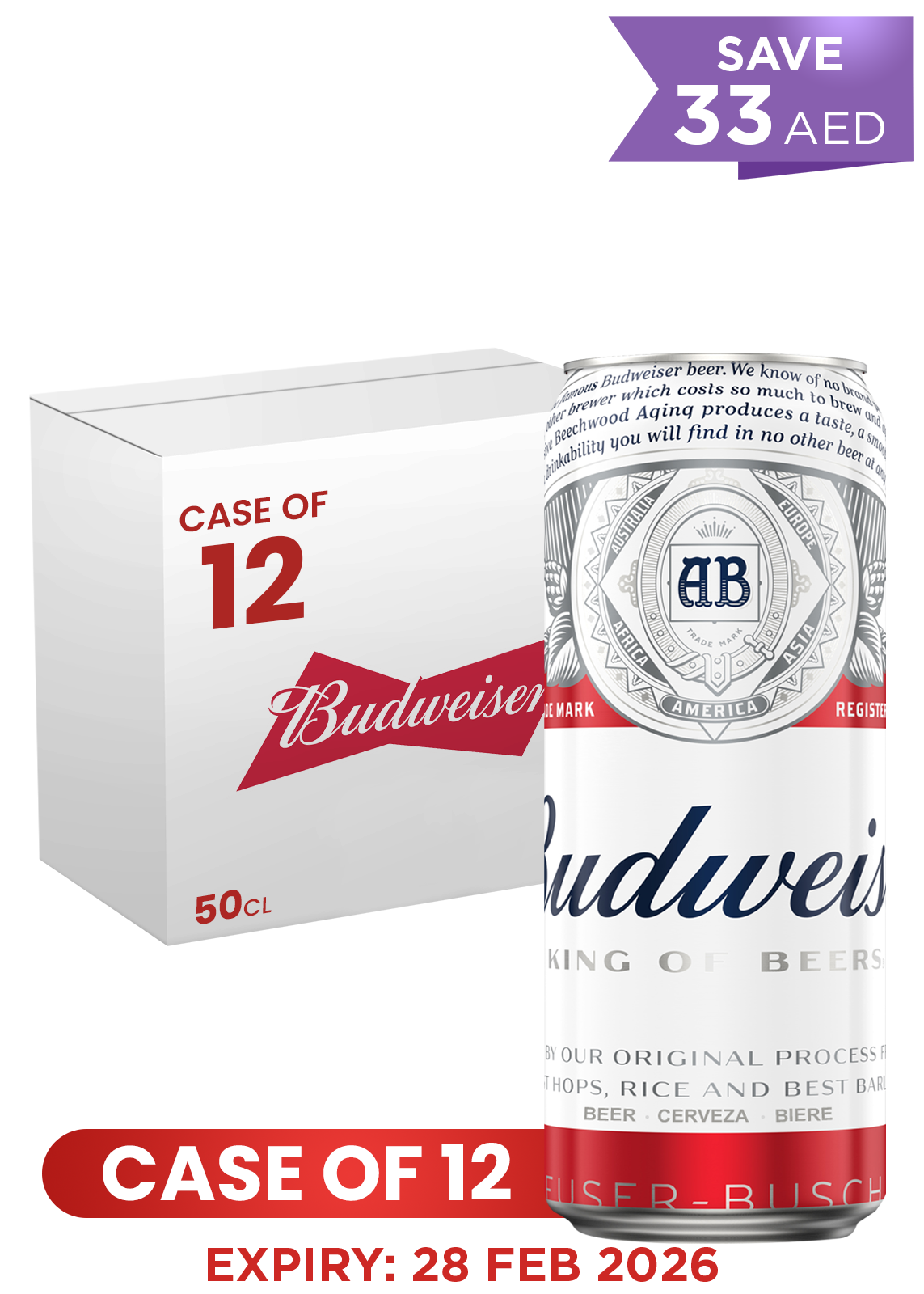 Budweiser Can Case
