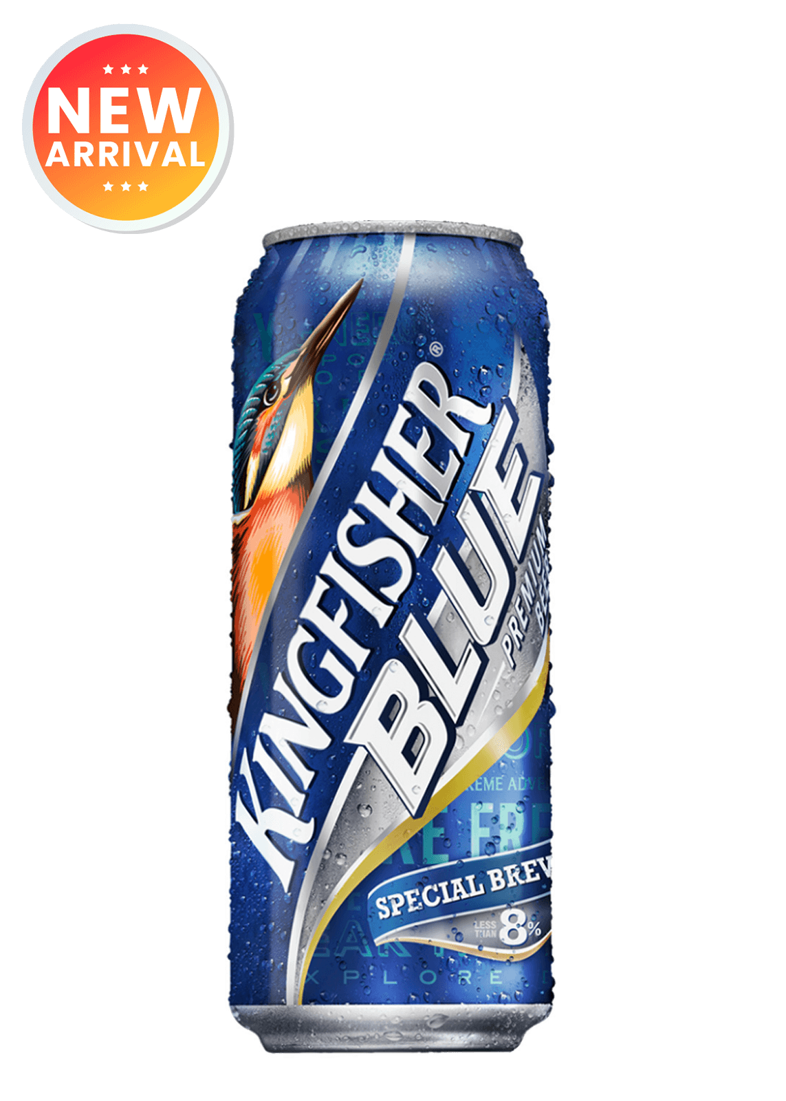 Kingfisher Blue Beer Kingfisher Premium Lager 0,33l Mildes Bier Aus